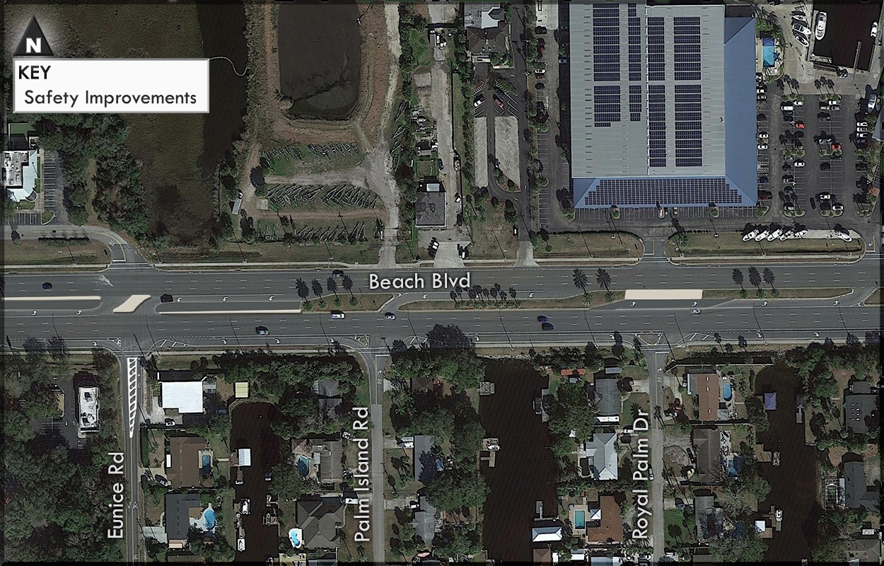 Beach Boulevard at Eunice Road Safety Improvements - FDOT District 2 ...