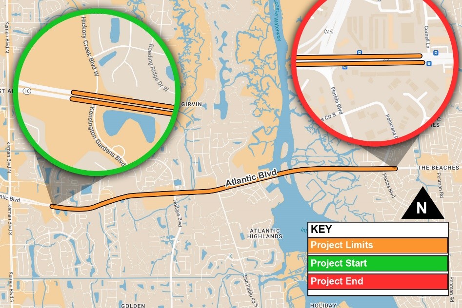 Atlantic Boulevard Resurfacing Project - FDOT District 2 Traffic ...
